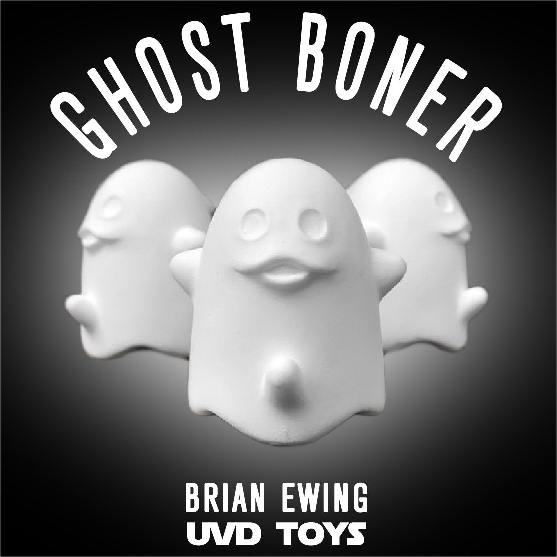 Ghost Boner Resin Art Toy By Brian Ewing – UVDToys